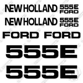 555-E FORD Decal Backhoe Kit