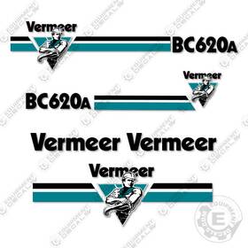 BC620A VERMEER Decal Wood Chipper Kit