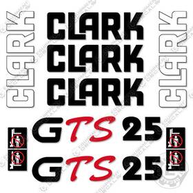 GTS25 CLARK Decal Forklift Kit