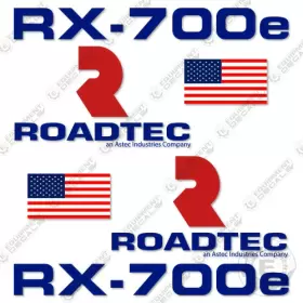 RX-700E 3M Roadtec Decal Planer Kit